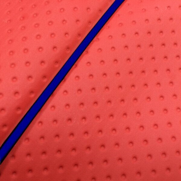 ■注意■この商品は下記となります。必ずご確認ください。カラー：フルエンボスレッド／青パイピング■他の商品はこちらですカラー：黒はこちらカラー：黒／黄色パイピングはこちらカラー：黒／白パイピングはこちらカラー：黒／赤パイピングはこちらカラー：...