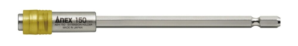 ■商品概要●差込口(mm)：対辺6.35●全長(mm)：150■詳細説明●六角軸ビット・ドリルなどの延長ホルダーに。●耐久性UP。●届かない箇所や奥まった箇所のネジ回しや穴あけ作業に最適。■注意点※メーカー都合により商品の仕様変更がある場合...