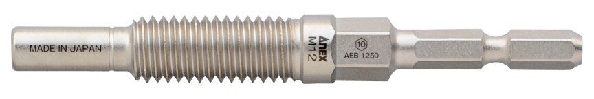 ■商品概要●対応アンカーサイズ：M12×50●シャンク：6.35mm六角軸●全長(mm)：100■詳細説明●アンカー錆によるコンクリートの劣化・ひび割れを防ぎます。●アンカービットの取り外しが便利なスパナがかけられるボルスター付。●18V対...