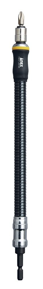 ■商品概要●全長(mm)：300●セット内容：＃2×45mmビット1本■詳細説明●自由自在に曲げられるフレキシブルシャフト●ビットが落ちないロック式ビットホルダー●インパクト対応●強力型■注意点※メーカー都合により商品の仕様変更がある場合が...