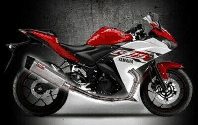 ■商品概要Fitment：Yamaha YZF-R25Material： Stainless steel pipe / Stainless steel silencer /Carbonend capWith DB killer■詳細説明Sp...
