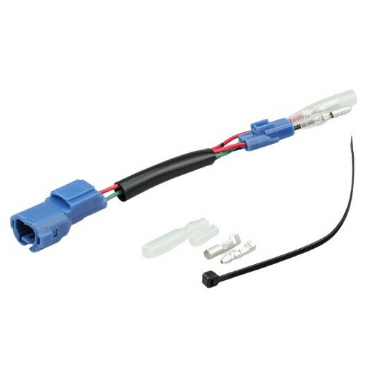■商品概要【コネクター】HM090タイプ 2極 プラス線マイナス線【入数】1個■詳細説明電装品の接続に便利なアクセサリ電源の分岐用ハーネスです。これがあればオプションカプラーからすぐに電源を取ることが出来、電装部品の取り付けが楽になる便利ア...