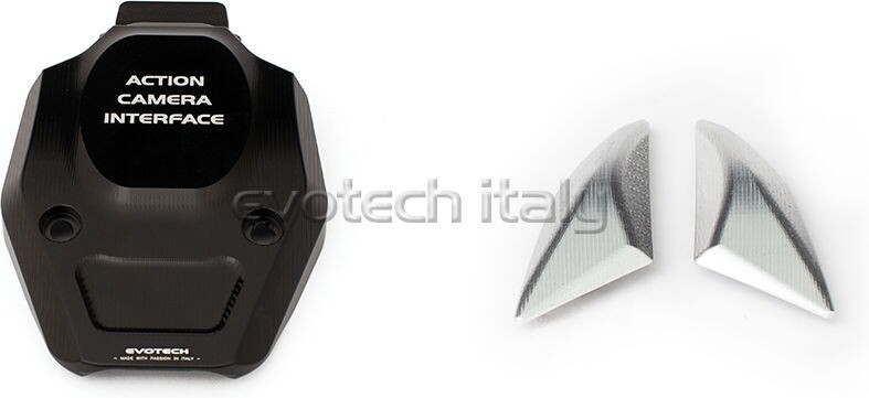 ■詳細説明Kit for track use consisting of license plate cover and mirrorholescovers. The components are made of aluminum and ...