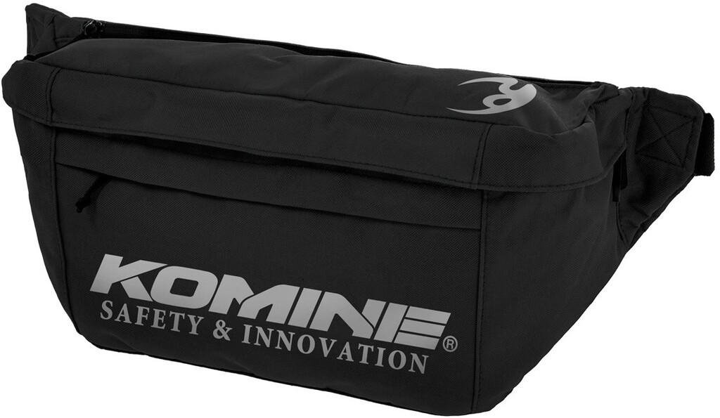 ■商品概要【カラー】KOMINE Black【MATERIALS】polyester・Capacity：10 liter・Versatile waist bag for town riding・Reflective printing for...
