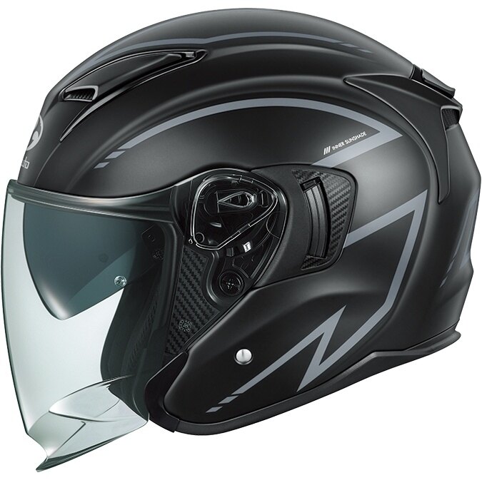 ■属性ヘルメット SGマーク: ○ヘルメット規格 JIS: ○ヘルメット PSCマーク: ○■商品概要■バイク用ヘルメットカラー：フラットブラックグレー規格：JIS【標準装備品】・標準装着シールド(品番：SAJ-3 UICシールド カラー：...