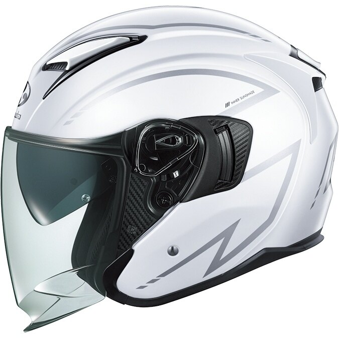 ■属性ヘルメット SGマーク: ○ヘルメット規格 JIS: ○ヘルメット PSCマーク: ○■商品概要■バイク用ヘルメットカラー：パールホワイトシルバー規格：JIS【標準装備品】・標準装着シールド(品番：SAJ-3 UICシールド カラー：...