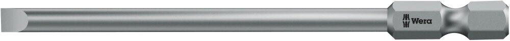 ■商品概要●六角部差込角(inch)：1／4●マイナスサイズ(mm)：1.0×5.5●全長(mm)：50●差込口の溝位置(mm)：9■詳細説明●800／4 Zシリーズ。●汎用のマイナスネジ用の丈夫なビット。● 6.35mm六角、DIN IS...