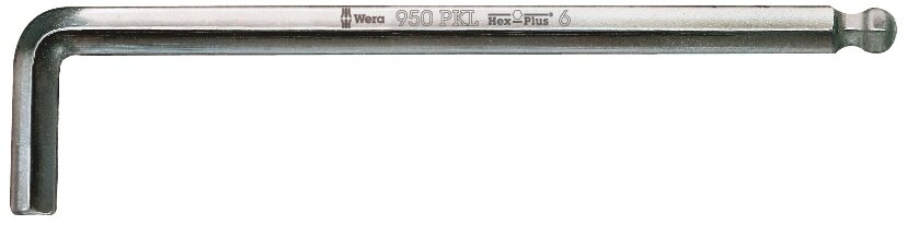 ■商品概要●六角サイズ(mm)：3.0●全長(mm)：126●首下寸法(mm)：20■詳細説明●950 PKLシリーズ。●高品質のL型レンチ。●六角ボールエンド付き。●クロムメッキ加工により、高い耐食性があります。●サイズが刻印されています...