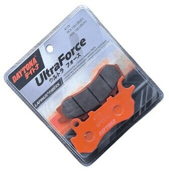 ■商品概要Fitment：Honda PCX 150 CBS (Front) / ADV 150 CBS (Front)■詳細説明Daytona Ultra Force Brake Pad is a pro-series brake lin...