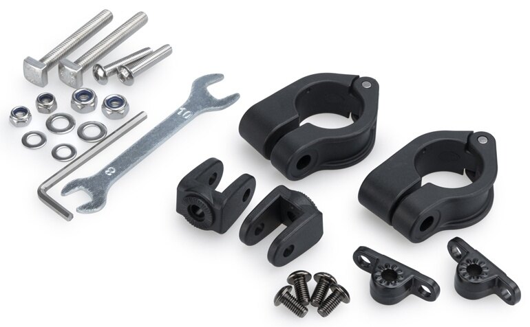 ■商品概要カラー：BLACKフォグランプ 3.0用 リペアクランプ。左右セット。■注意点※メーカー都合により商品の仕様変更がある場合がございます。ご了承ください。■適合車種TUAREG 660&ensp;TUAREG 660 年式: 22-...