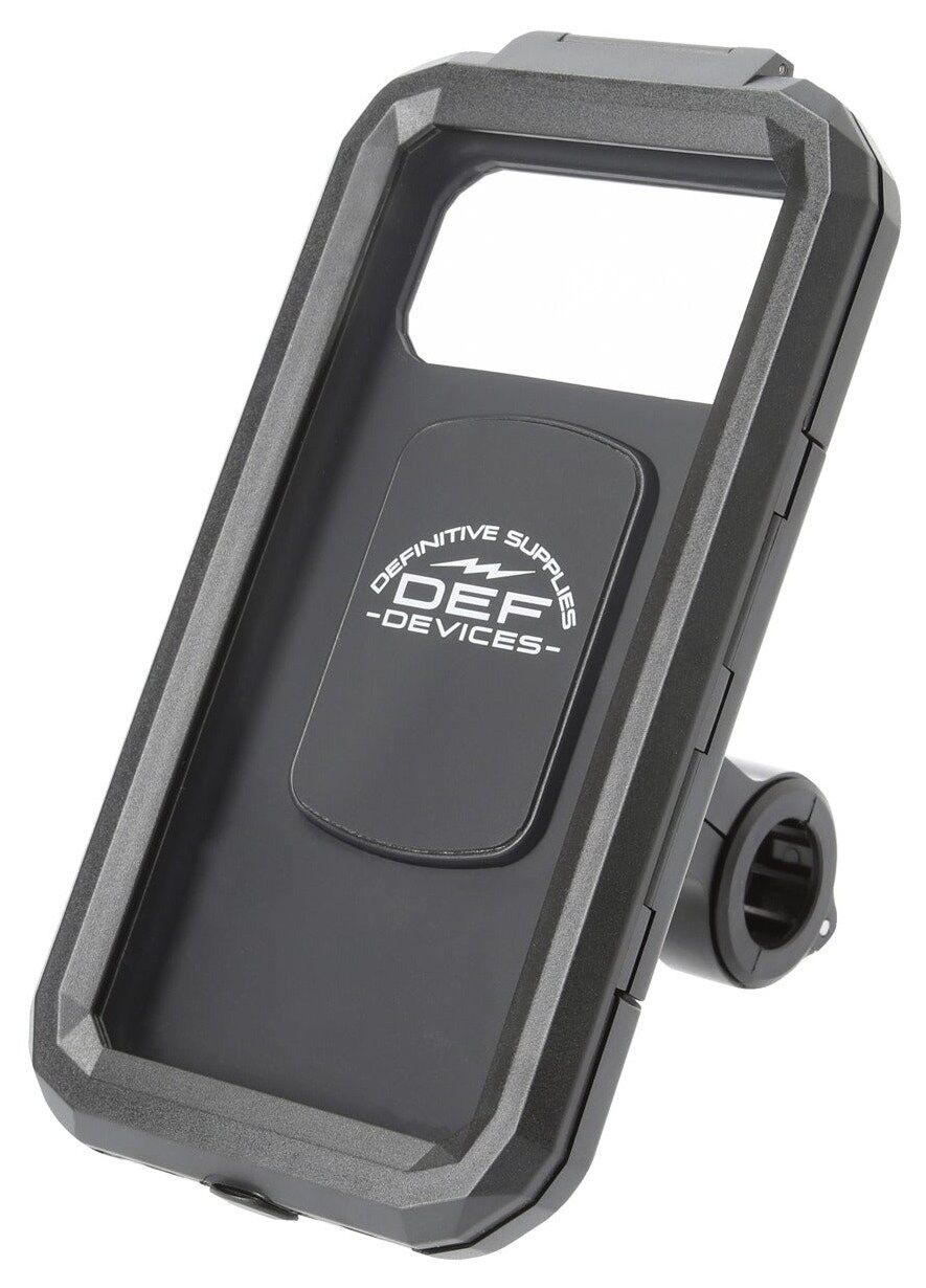 ■商品概要サイズ：XL■サイズ(内寸)縦：168mm横：83mm厚み：10.5mm■付属品(1)防水ハードケース(衝撃吸収TPUパーツ付き)(2)ハンドルマウント(3)22.2mm用スペーサー(4)1インチ用スペーサー(5)六角レンチ(6)...