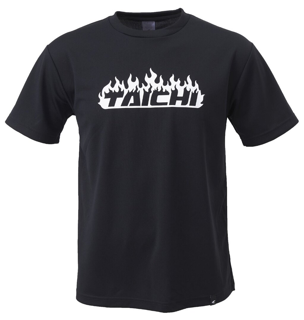 ■商品概要カラー：BLACK■詳細説明前面に炎モチーフのTAICHIロゴをあしらった、速乾性に優れた化繊素材のTシャツ。汗をかいてもドライな着心地を保ち、夏場のツーリングにもぴったり。■注意点※画像には他のカラー・商品が含まれている場合があ...