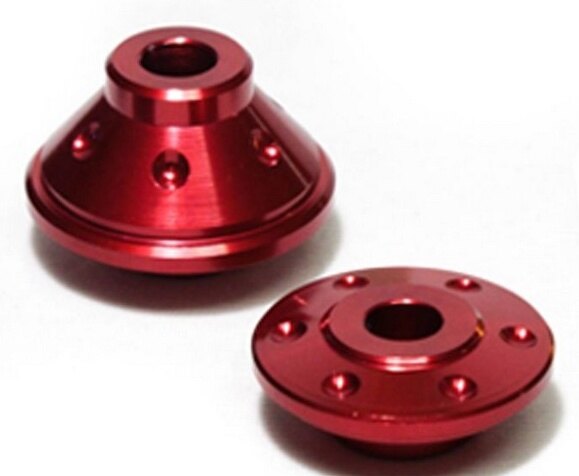 ■詳細説明Features- Model-specific front hub cover for small-wheel models. -CNCmachined aluminum that wont peel or rust.- Eas...