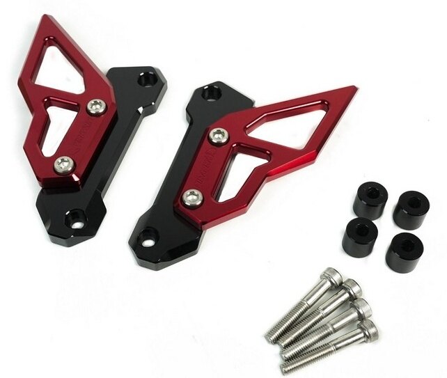 ■詳細説明Features- Model-specific front fork guard- Add a touch of color and flair to your motorcycle- CNC anodized aluminum...