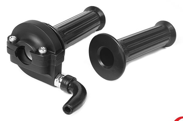 ■詳細説明Features- Shortens the throttle twist.- Replaces the stock throttle grip.- Fits all motorcycle models.- Enhances th...