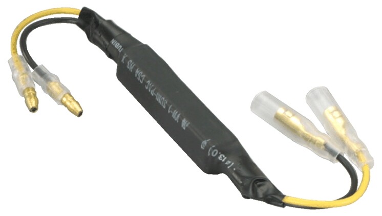 ■商品概要【仕様】1個販売消費電力：10W出力側：オス端子 入力側：メス端子■詳細説明キタコ製LEDウインカーKIT(廃番)に付属していた補修用レジスターです。■注意点※メーカー都合により商品の仕様変更がある場合がございます。ご了承ください...