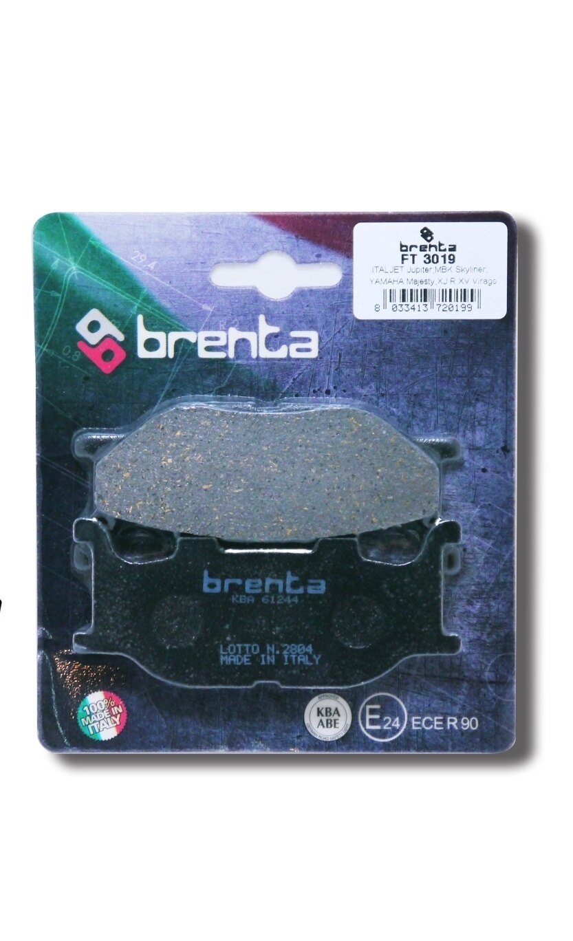 ■詳細説明YAMAHA SR400 2014 OnwardBrake pads OrganicOrganic brake pads：Brenta boasts a wide range of organic brakepadsthat en...