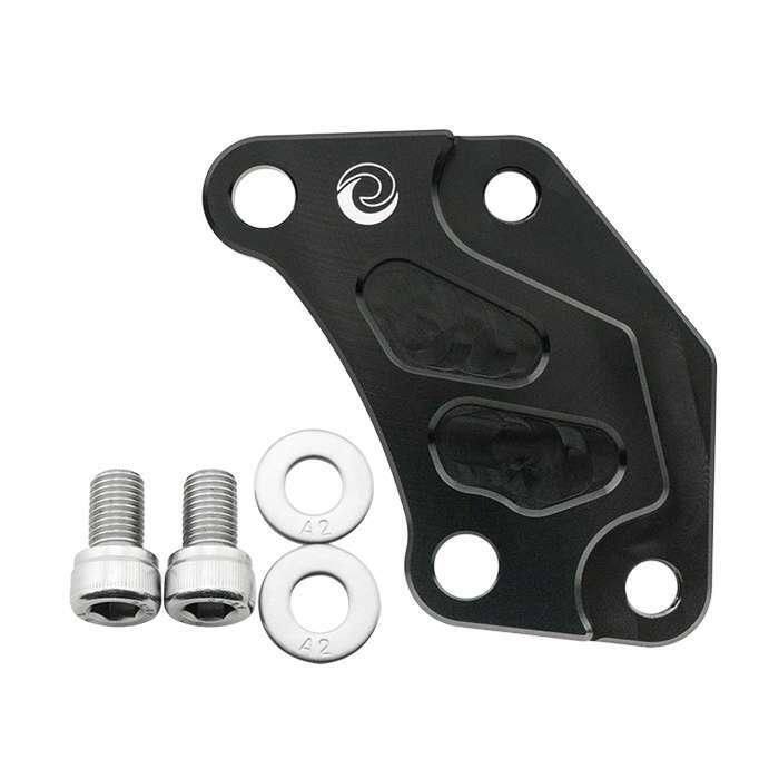 ■詳細説明Part TypeFront Brake Caliper Bracket RacingPart BrandREVOLUTIONcolorblackproduct typefor Brembo 2P for Nissin 4P ST...