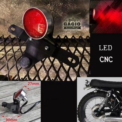 ■詳細説明CNC spherical rear light suitable for motorcycle classicretrocafes. Other HD numbers are made of beautiful CNC alum...