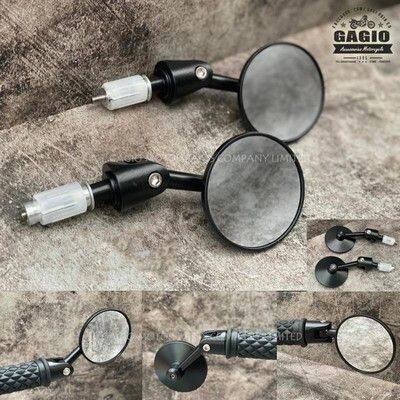 ■詳細説明Round tip glass can be adjusted. Suitable for vintagemotorcyclestyle classic cafes through hd numbers made of stron...