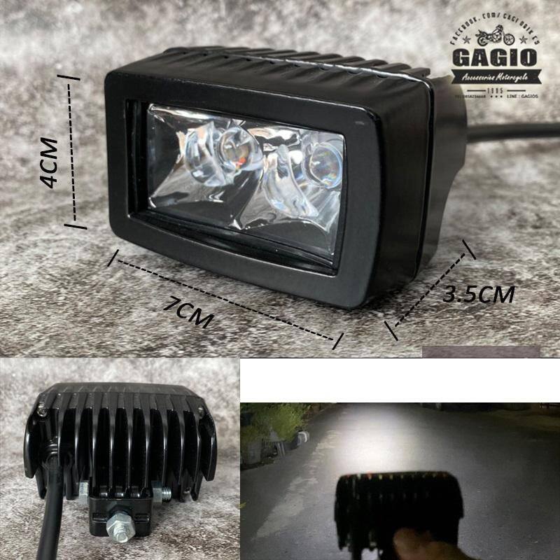 ■詳細説明Small rectangle spotlight Suitable for motorcycle tuning linesandothers. Made from alloy strong durable rainproof l...
