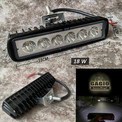 ■詳細説明One -row long square spotlight Suitable for motorcycle tuninglinesand others. Made from alloy strong durable rainpr...