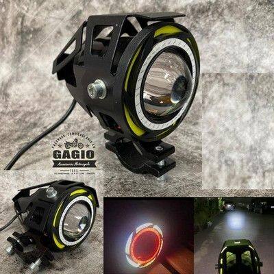 ■詳細説明The LED Projector Spotlight LED Projector Red Emphase U7 issuitablefor motorcycle tuning cables and others. Made fr...