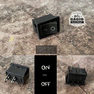 ■商品概要On/Off switch recessed or mounted in other locations1. Material - Plastic3. Color - Black6. Size - 20x15 mm■注意点※取扱説...