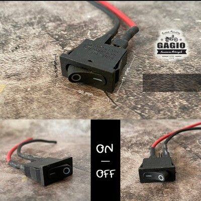 ■商品概要On/Off switch recessed or mounted in other locations1. Material - Plastic3. Color - Black6. Dimensions - 10x20x11 m...