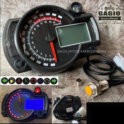 ■詳細説明Koso Digital Miles are suitable for motorcycle classic cafesotherHD. Electric meter needle display Speed using magn...
