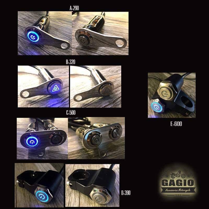 ■詳細説明On - Off -OFF Steel Swet 22 mm. D suitable for motorcyclestylevintage classic classic cafes other HD numbers manufa...