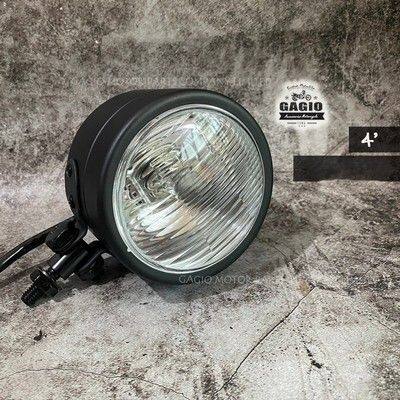 ■商品概要4-inch cylindrical headlight ideal for custom vintage classiccaferetro bobber and other HD motorcycles.1. Material ...