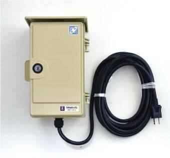 ■商品概要スマートフォン専用モーション録画カメラ LA02W用 電源ボックス■詳細説明屋外設置の際、カメラ近くにAC100Vコンセントを設置し、さらに電源コネクタやLAN端子などを収納できます。