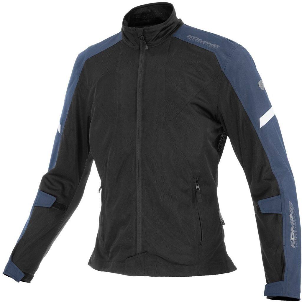 ■商品概要カラー：ネイビー素材：［表地］ポリエステル［裏地］ポリエステルプロテクター：ショルダー・エルボー・バック・チェスト■詳細説明シンプルなデザインで、どんなバイクにも合わせやすいハーフメッシュジャケット。胸部・肩・肘にはCE規格レベル...