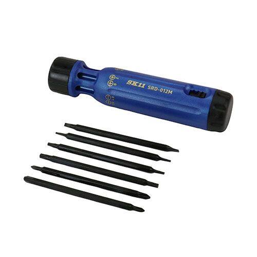 ■商品概要【付属ビットの対応サイズ】・プラスネジ用 (＋00・＋0・＋1・＋2)・マイナスネジ用 (-2.5・-4mm)・トルクスネジ用 (T4・T5・T6・T8・T10・T15)■詳細説明携帯性に優れたビット内蔵式なので、素早いビット交換...