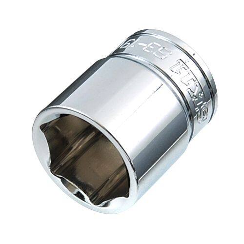 ■商品概要【素材／材質】・クロームバナジウム鋼【商品仕様】差込角：9.5mm(3/8インチ)二面幅：19mm対象ネジ：六角ボルト、ナットANSI、DIN規格適合【規格】S3-19■詳細説明DIN、ANSI基準をクリアした高品質ソケットです。...