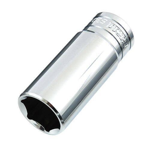 ■商品概要【素材／材質】・クロームバナジウム鋼【商品仕様】差込角：9.5mm(3/8インチ)二面幅：19mm対象ネジ：六角ボルト、ナットANSI、DIN規格適合【規格】S3D-19■詳細説明突き出たボルトのナットに最適なディープタイプです。...