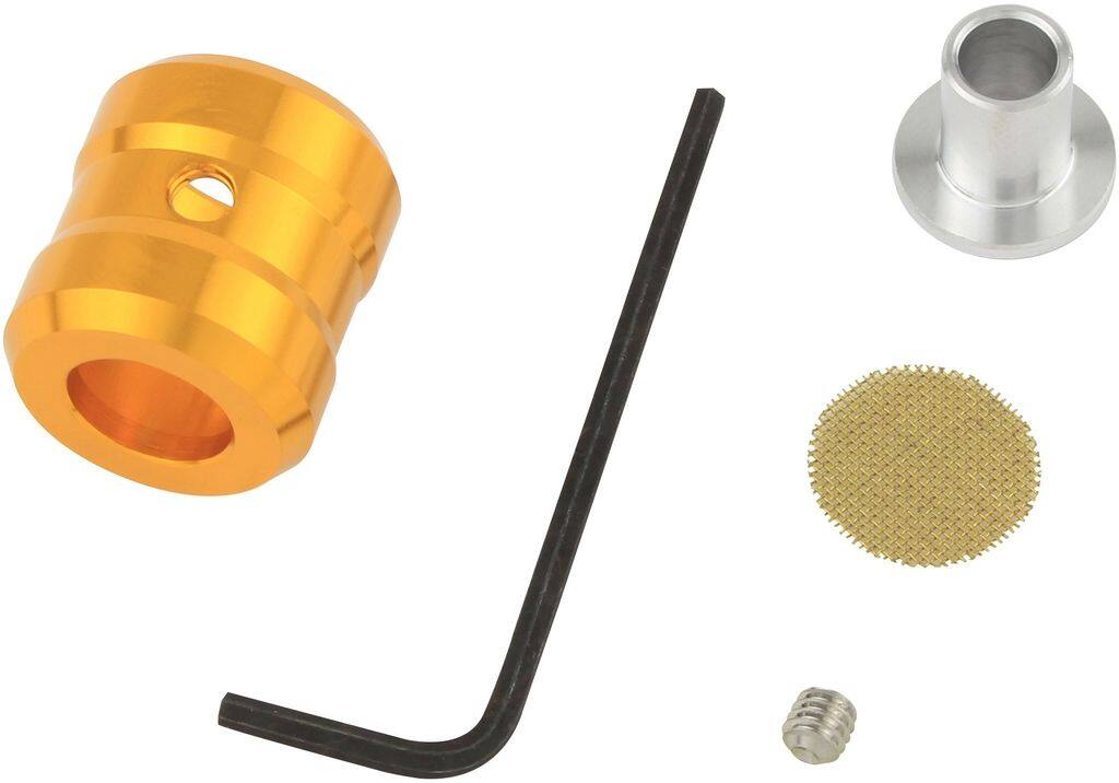 ■商品概要EARLS＃6／ゴムホース(外径14mm・内径8mm対応)イモネジ／Lレンチ／カラ-付属アルミ削り出し／メッキ・アルマイト仕上げ日本製入数：1セットセット内容・ブリーザーホースエンドx1・真鍮網附属■詳細説明アルミ削り出しのブリー...
