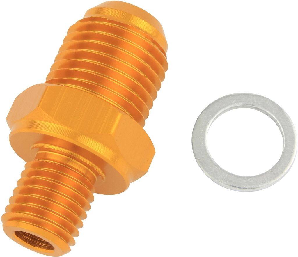 ■商品概要カラー：ゴールドEARL’S＃6対応 ホースアダプターM10×P-1.25 M10-t1ガスケット1枚付属アルミ削り出し／アルマイト仕上げ日本製入数：1本セット内容：バンジョウボルトx1■詳細説明オイルクーラーフィッティング。■注...