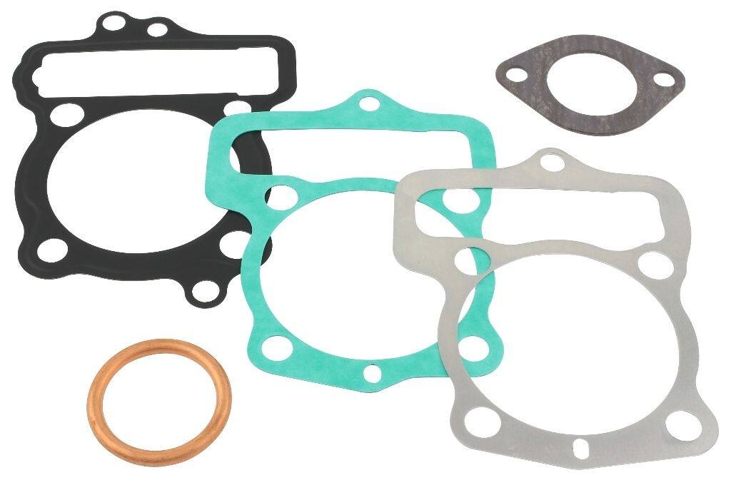 ■商品概要57mmアルミベースガスケット(0.5×1枚)4点セット【セット内容】トップ・ベース・エキゾースト・マニホールドハイレボリューション／スパルタンヘッド対応125ccセミバーチカルエンジンチューニングパーツ補修部品145ccドラッグ...