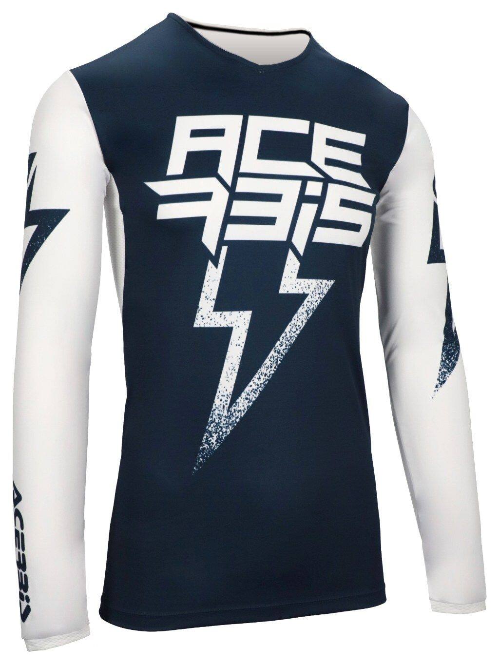 ■商品概要COLOR：・245 - blue/whiteMaterials：・Others 100.00%■詳細説明・Innovative Acerbis X-Flex fabric in polyester: totallystretch...