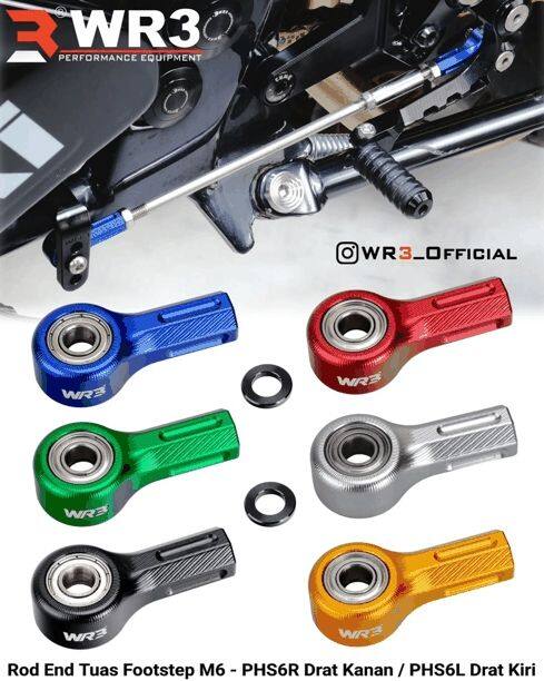 ■商品概要Fitment：UniversalMaterial：Aluminum 6061-T6Type：M6Available in right or left thread option■詳細説明This product function...