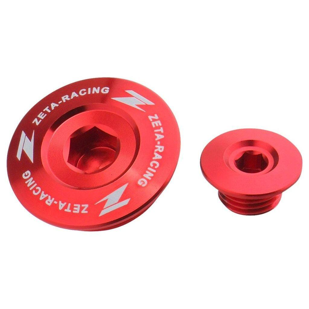 ■商品概要メーカー品番：ZE89-1120カラー：レッド素材：アルミ■詳細説明アルミ合金を高精度マシン加工した後に、カラーアルマイト処理を施したエンジンプラグ。整備性の向上、軽量化にもなるドレスアップパーツ。モトクロッサー用、トレール用をラ...