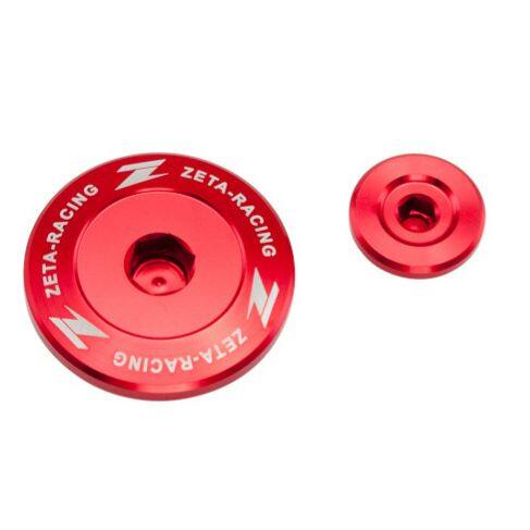 ■商品概要メーカー品番F6558(ZE89-1442)F6546(ZE89-1440)素材：アルミ■詳細説明アルミ合金を高精度マシン加工した後に、カラーアルマイト処理を施したエンジンプラグ。整備性の向上、軽量化にもなるドレスアップパーツ。モ...