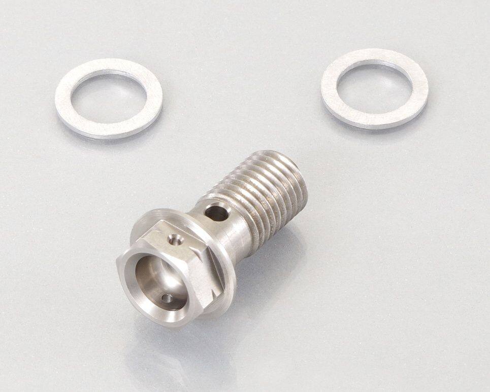 ■商品概要STD/シングル/P1.25KITACO製ステンメッシュブレーキホース補修パーツ補修用バンジョーアルミワッシャ(2枚)0900-771-90001■詳細説明錆に強く、強固なステンレス材を採用したバンジョーボルトです。耐候性に優れて...