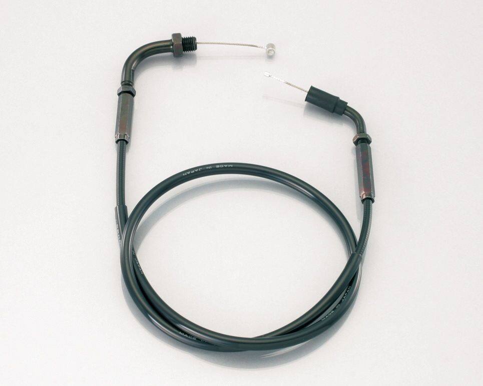 ■商品概要アウター長：650mmカラー：ブラックキタコ社製ハイスロセット用（樹脂製スロットルパイプに限る）■詳細説明●インナーケーブル吐出量を約30mm調整可能で幅広く使用可能。●PCΦ20、PEΦ22、PEΦ24、フラットΦ24、VMΦ2...