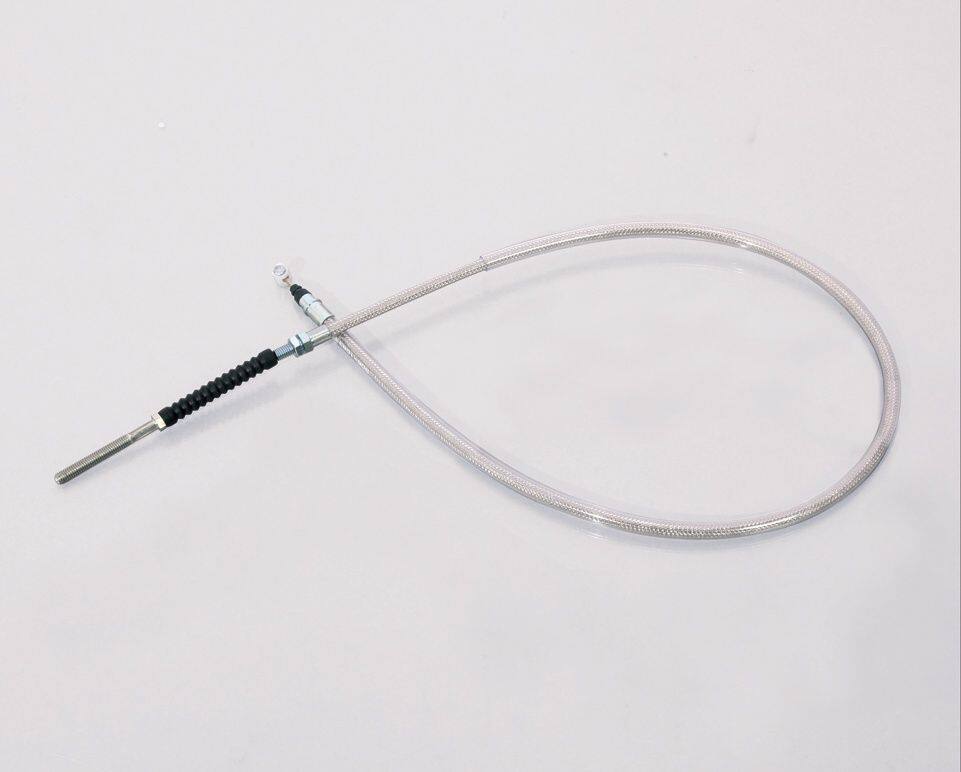■商品概要ステンメッシュサイズ：150mmLアウター長：1310mm■詳細説明ブレーキケーブルはインナーケーブルを高密度の単撚り（19本）に仕上げ、高張力加工、表面特殊加工を施し、耐久性を向上。表面の凹凸が少ない上に、テフロンチューブ内蔵に...