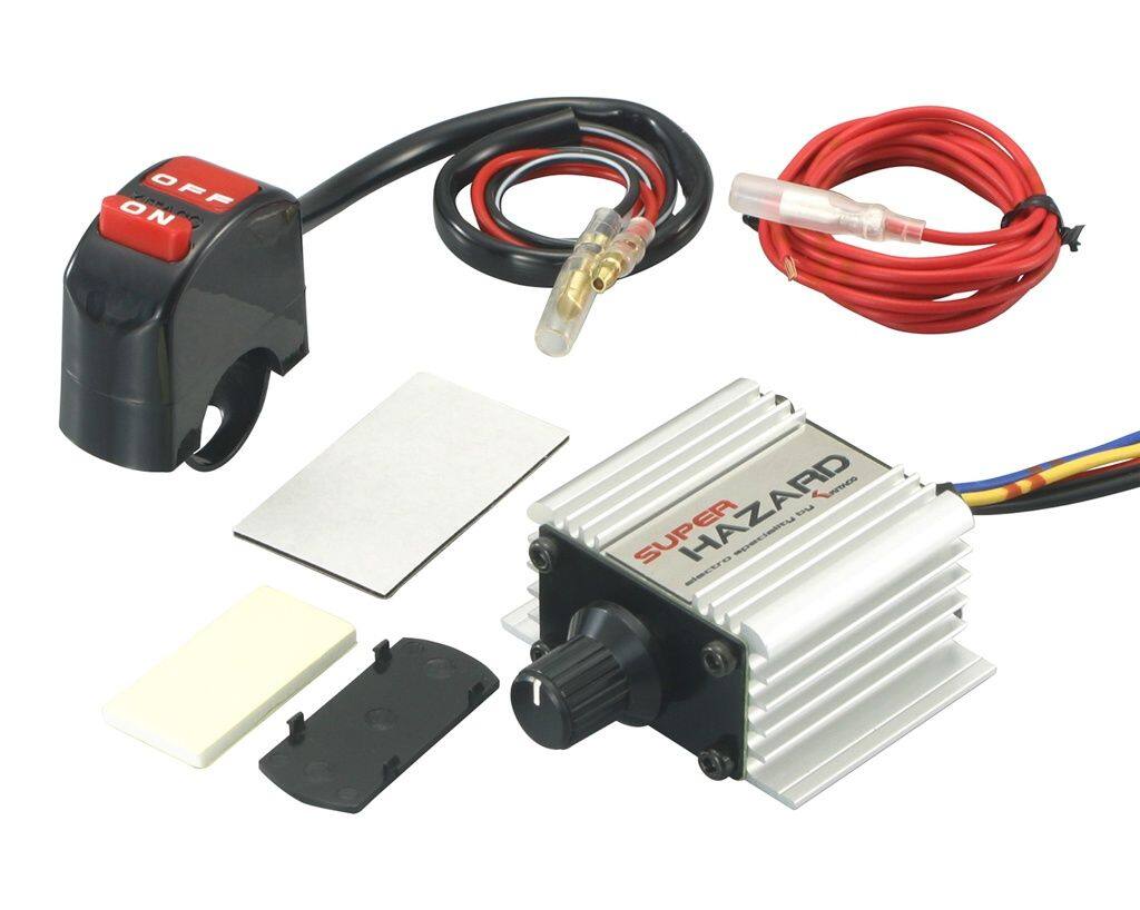 ■商品概要RP250DX-N点滅回数60-180回／分点滅スピード調節機能■詳細説明ノーマルのフラッシャーランプを4灯同時に点滅させることが出来るキットです。ミニバイクからビッグバイクまで取り付け可能。また、点滅速度を自由にコントロールが出...