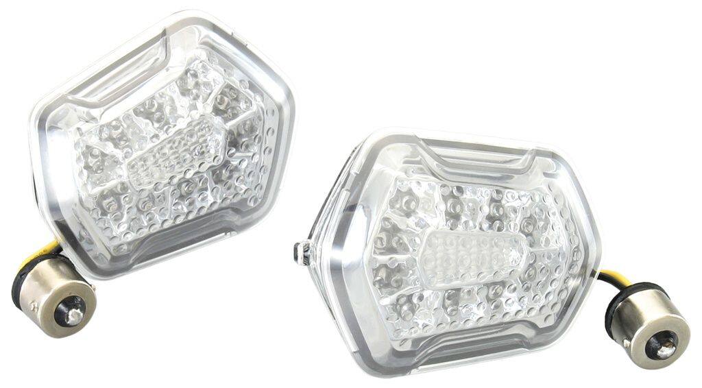 ■商品概要レンズカラー：クリア高輝度LED採用フロント・リア共通入数：左右1セット■詳細説明車種専用に設計されたLEDウインカーです。被視認性に優れた高輝度LEDを採用。■注意点※LEDウインカーリレーは必要ありません。画像3は装着後の点灯...