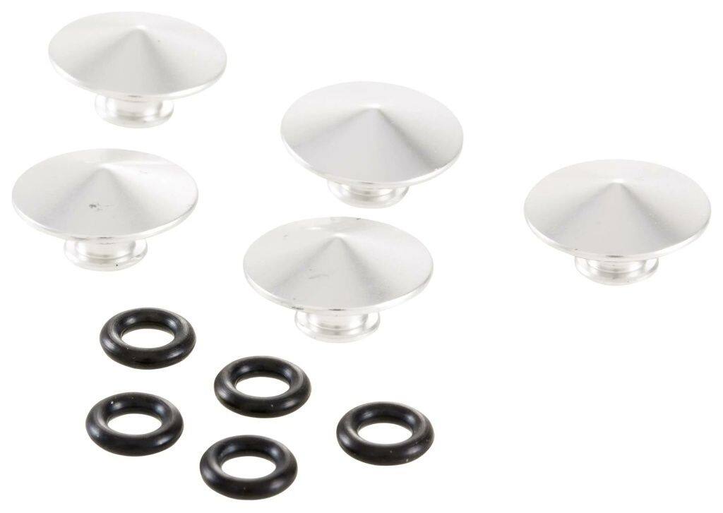 ■商品概要aluminium CNCsilver anodised5 pcs■詳細説明These aluminium CNC machined covers were designed to masktheunsightly bolt-he...
